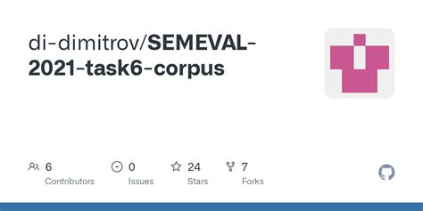 Github Di Dimitrovsemeval 2021 Task6 Corpus