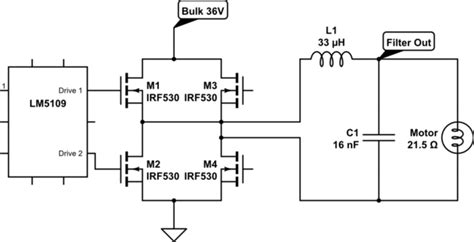 How Exactly Does The Inductor In An LC Filter Reduce Motor Noise Electrical Engineering Stack