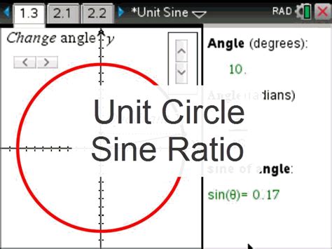 Unit Circle Sine Tas