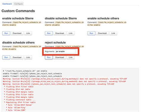 How To Pass Arguments In Custom Command Link Url Installing And