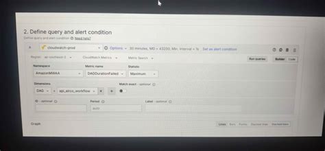 Cloudwatch Query And Alert Condition Using Grafana Aws Repost