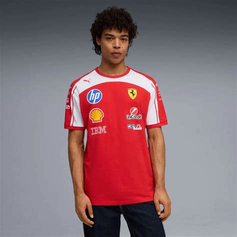 Camiseta Da Equipe Scuderia Ferrari F1 De 2026