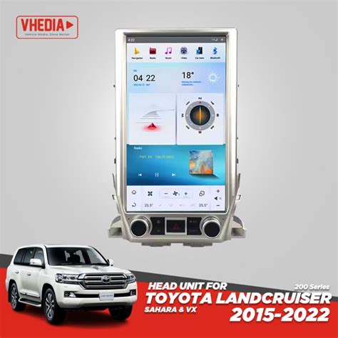 Head Unit Suitable For Toyota Landcruiser 200 Series 2015 2022 Sahara