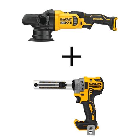 Dewalt 20v Max Xr Cordless Brushless 5 In Variable Speed Random Orbit Polisher And Brushless