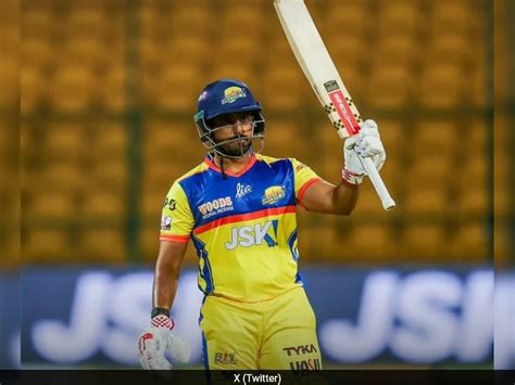 Indias Triple Centurions Powerful Knock Propels Mysore Warriors To