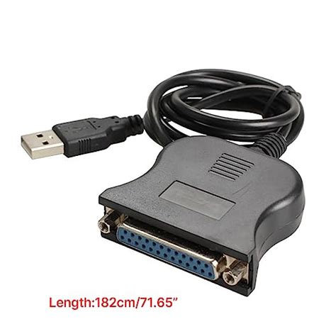 Review Of The Usb 20 To Db25 Parallel Port Cable Electronikz