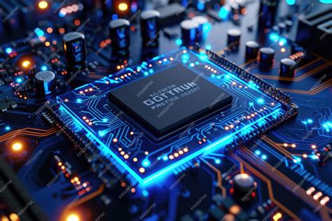 Premium Photo Tapping On The Inscription Gpu Graphic Processor Hardware Tech