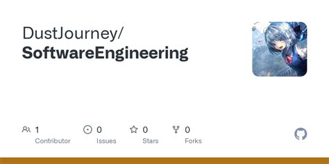 Github Dustjourneysoftwareengineering