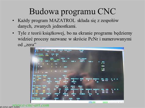 Programowanie W MAZATROL Podstawy CNC ART