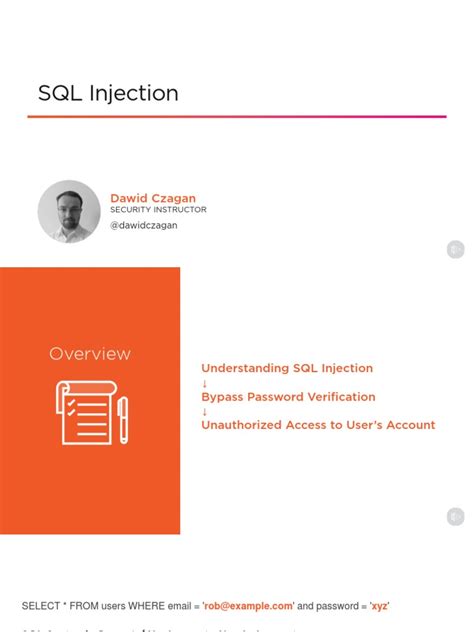 Sql Injection Slides Pdf