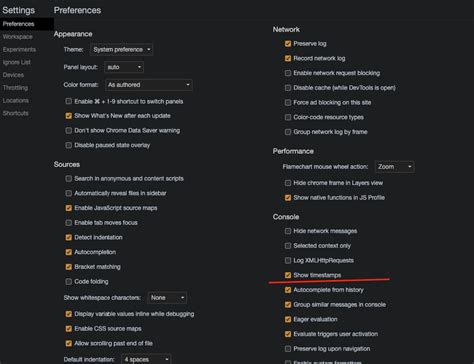 Javascript Consolelog Timestamps In Chrome Stack Overflow
