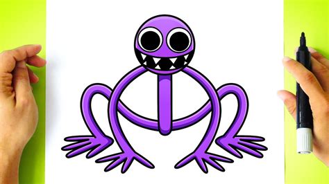How To Draw Rainbow Friends Purple Drawing Tips Guide
