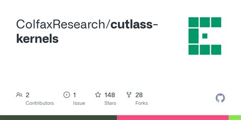 Github Colfaxresearchcutlass Kernels
