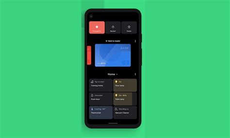 how to add smart home controls to android 11 power menu