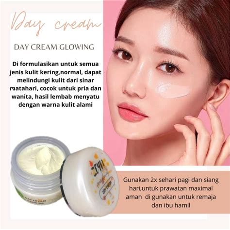 Jual Day Glow Cream Krim Pagi Siang Zeyn Skincare Shopee Indonesia
