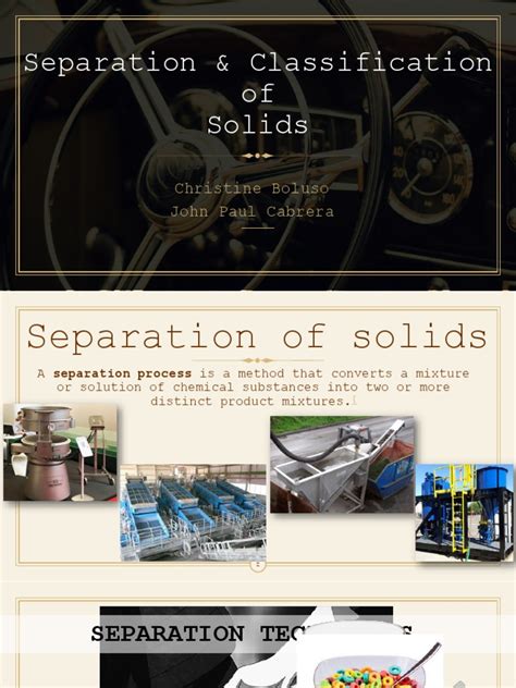 separation classification pdf chemical engineering applied and