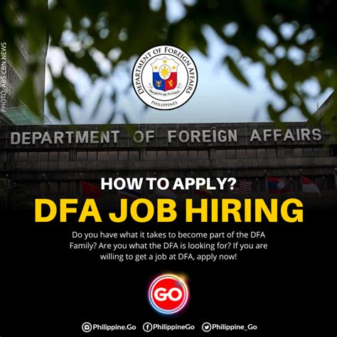 How To Secure A Job At Dfa Ph In 2023 Unlock Your Path To Success Philippine Go