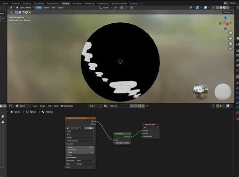 I Used Image Sequence To Animate My Animation On A Sphere But For Some Reason It Makes The