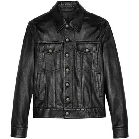 Jual Delizia Pkl 24 Jaket Pria Semi Kulit Model Levais Trucker Motor Anti Angin Berkendara