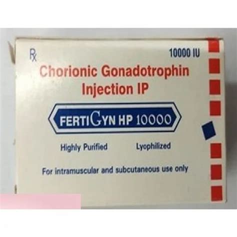 10000 Iu Ferti Gyn Hp Injection Ip Packaging Type Box At ₹ 905vial