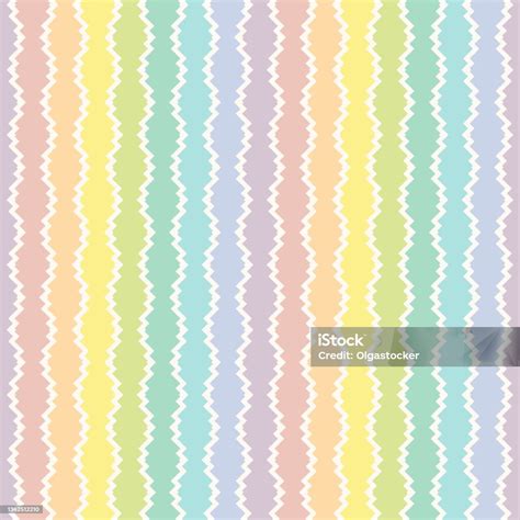 무지개 기하학적 패턴 다채로운 지그재그 모양 줄무늬 벡터 배경 갈매기표 수장에 대한 스톡 벡터 아트 및 기타 이미지 갈매기표