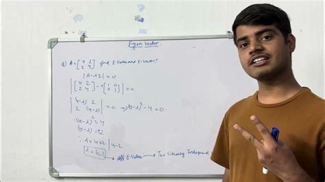 Eigenvectors Properties And Important Result Matrices Youtube