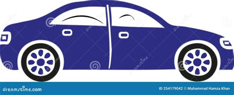 Car Auto Blue Colouar Vector Svg  Clipart Cut File Cricut Silhuette And Design For Shirt