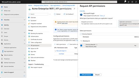 Create Microsoft Graph Api Credentials And Permissions Netgraph