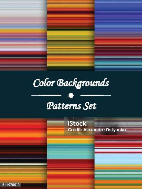 가로 화려한 줄무늬 추상적인 배경 뻗어 픽셀 효과 완벽 한 패턴입니다 0명에 대한 스톡 벡터 아트 및 기타 이미지 0명 가을 디자인 Istock