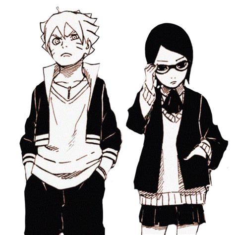Kishimotos Boruto And Sarada R Boruto
