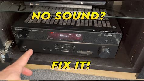 How To Fix Yamaha Av Receiver No Hdmi Sound Problem Youtube