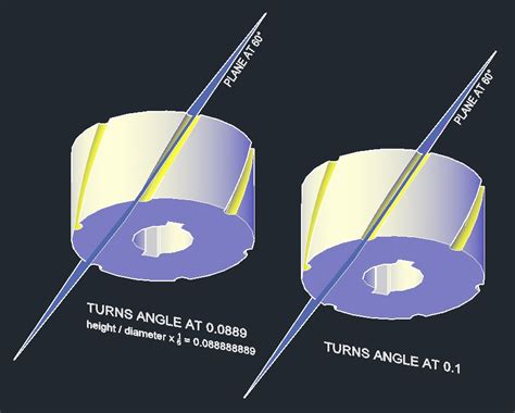 Using Helix Command At A Certain Angle Autodesk Community