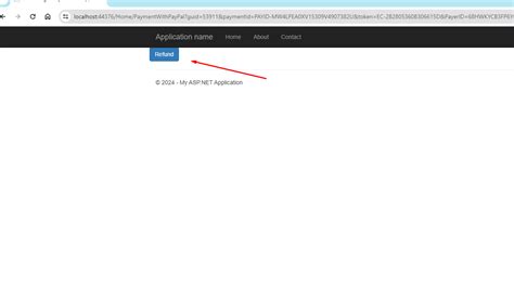 How To Refund Payment Using Paypal In Aspnet Mvc