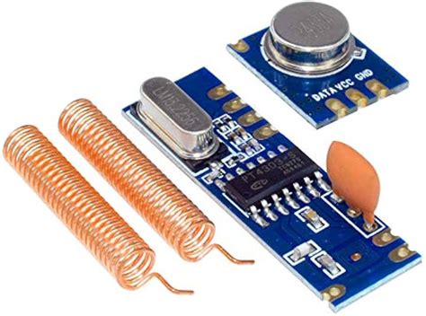 433mhz Transmitter Receiver Modules With Antenna 51 Off