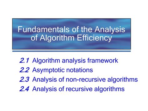 Solution Fundamentals Of The Analysis Of Algorithm Efficiency Studypool