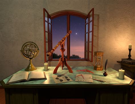 Renaissance Astronomy Daz 3d