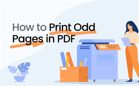 how to print odd even pages in pdf 4 ways