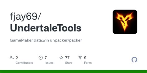 GitHub Fjay UndertaleTools GameMaker Data Win Unpacker Packer
