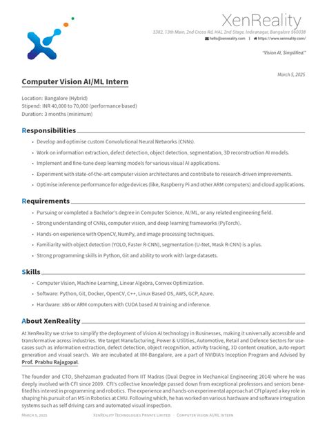 Visionaiinterniitmpdf Pdf Computer Vision Artificial Intelligence