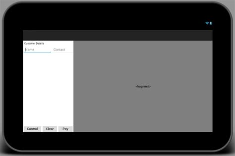 android horizontally scroll able tabs inside a fragment in an