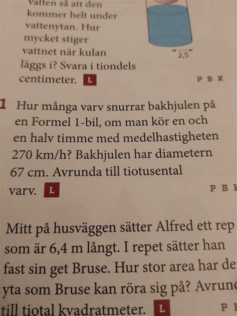 Geomtri Hur Många Varv Matematik Årskurs 8 Pluggakuten