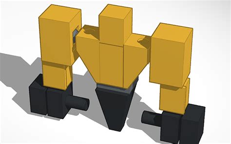3d Design Transformers Rotf Buckethead Put Together Tinkercad