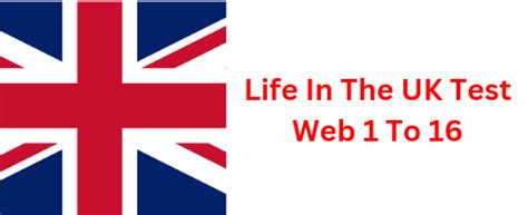 Life In The Uk Test 16 2026