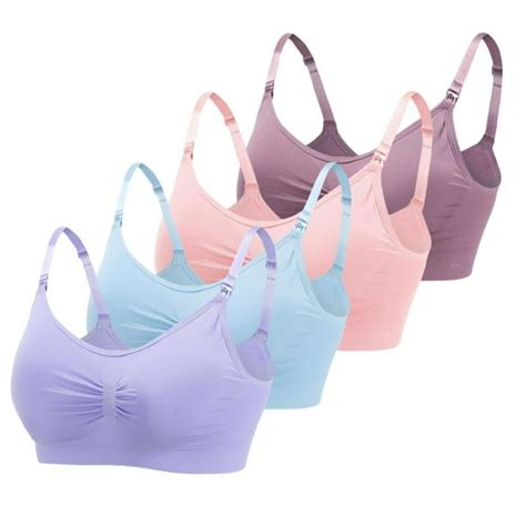 Nursing Bras For Breastfeeding And Pumping Underwire Comfort Smooth Breastfeeding Maternity