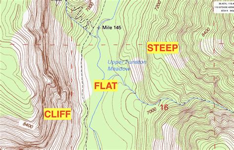 how to read contour lines on topographic maps map maps cartography