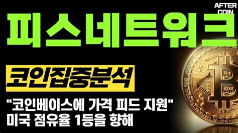 피스네트워크 코인 코인베이스에 가격 피드 지원 미국 점유율 1등을 향해 피스네트워크코인전망 피스네트워크코인분석 피스