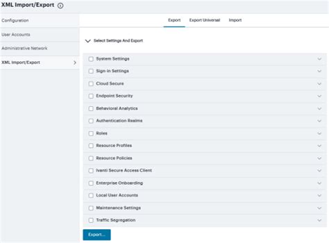 Configuration File Administration