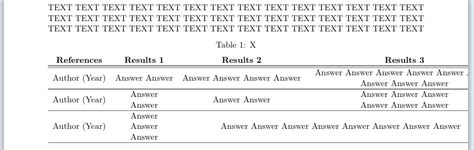 How To Set Column Width That Table Aligns Automatic With Merged Cells