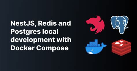using docker compose to run nestjs applications with redis and postgres