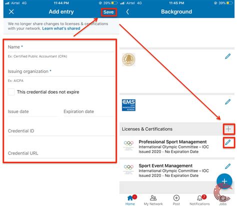 How To Add Certificates And Licenses In LinkedIn
